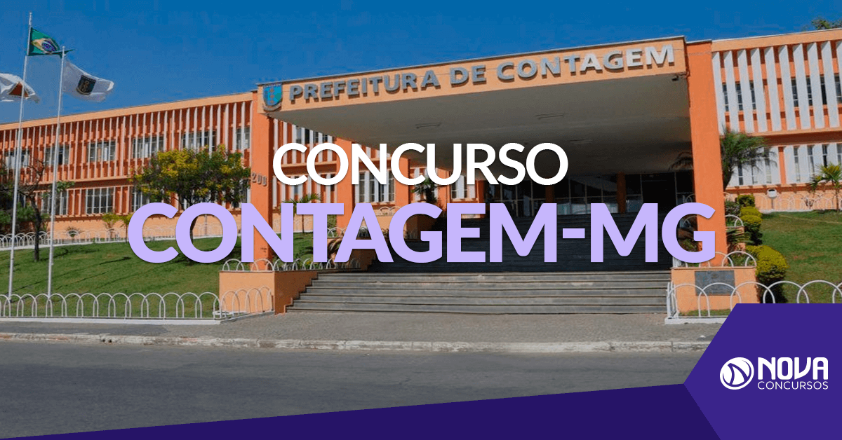 Concurso Prefeitura de Contagem oferta 598 vagas!