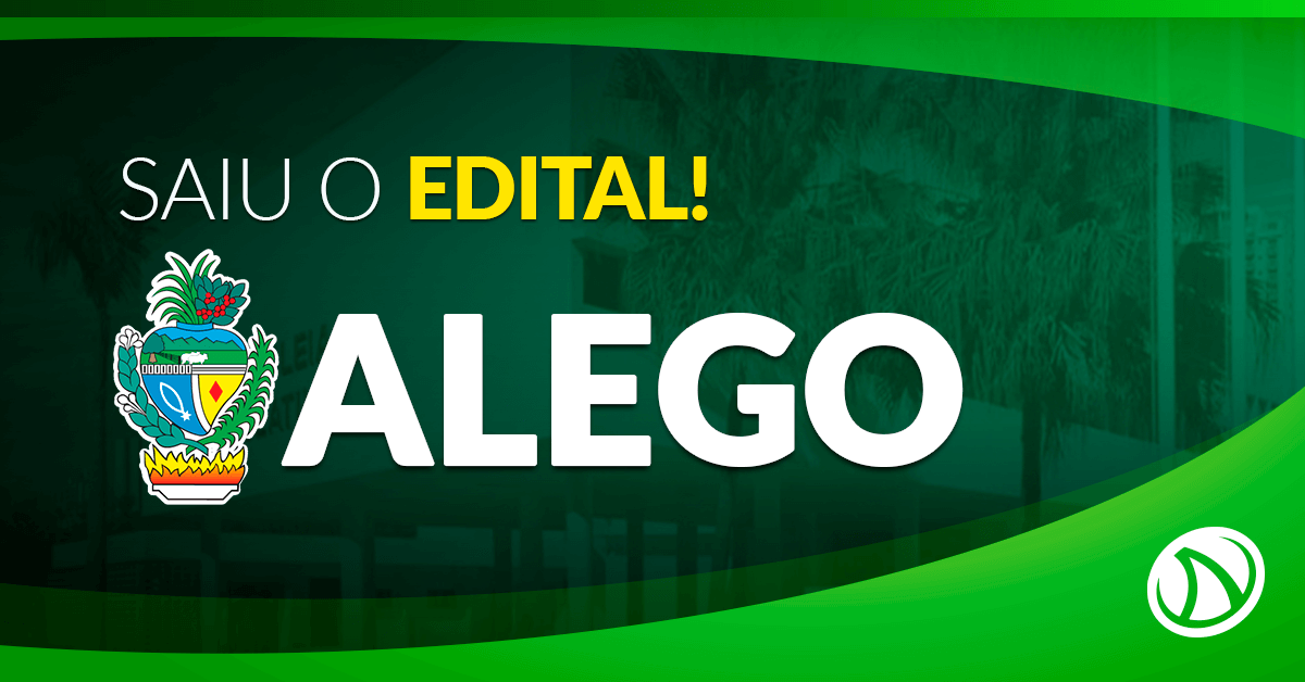 Concurso Alego: Edital com 101 vagas! Salário de R$10 mil!