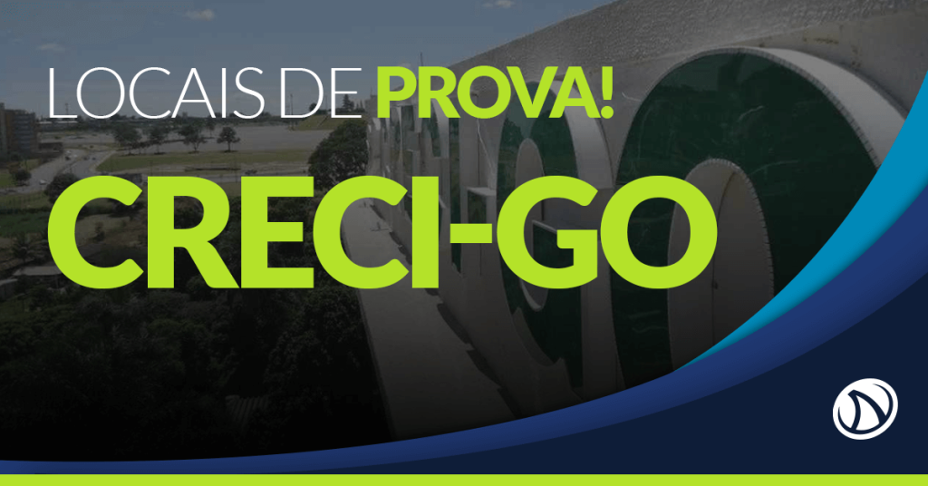 Concurso CRECI-GO: Locais de prova estão disponíveis!