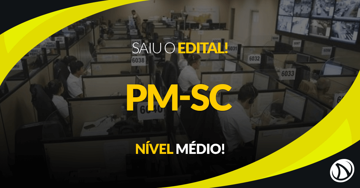 Processo Seletivo PM-SC: Saiu edital com 490 vagas!
