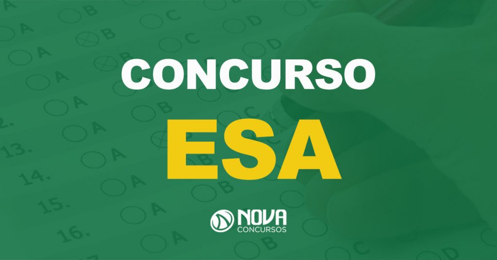 Concurso ESA 2021: Confira os locais de prova!