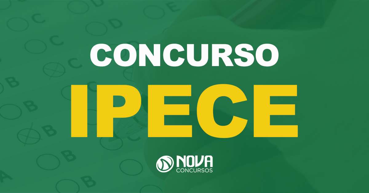 Concurso Ipece: Comissão formada!
