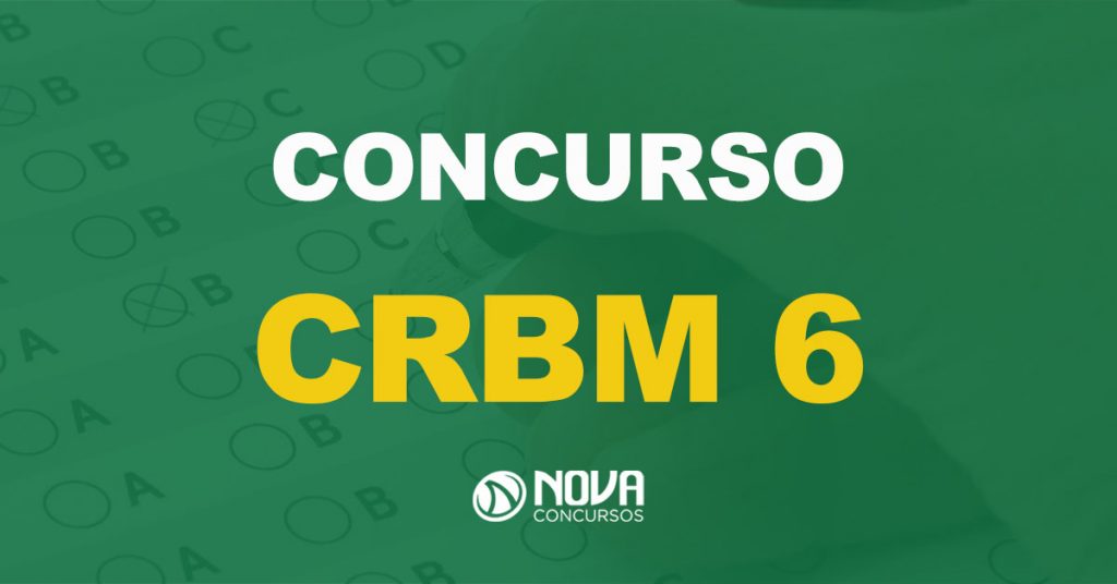 Concurso CRBM 6: Banca definida e edital está próximo | Nova Concursos